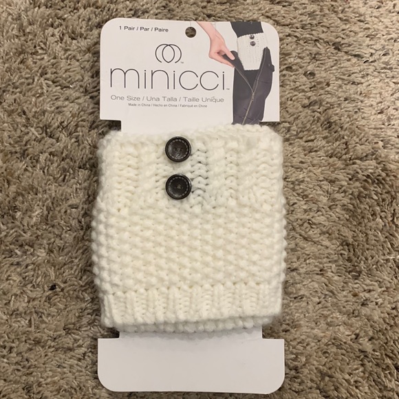 Minicci | Accessories | Nwt Minicci Boot Cuff Topper Leg Warmers | Poshmark